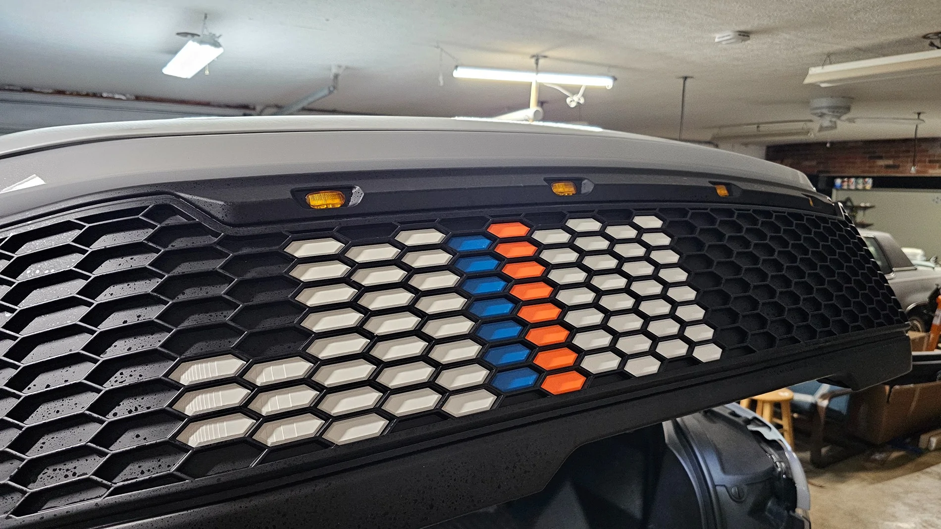 Magnetic raptor grill customizing | Ford Lightning Forum For F-150 ...