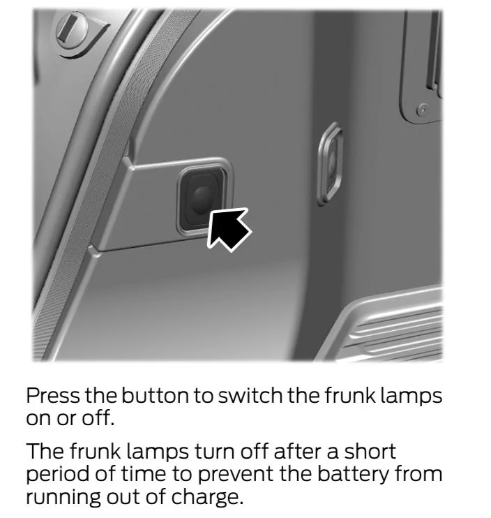 How to Turn Frunk Lighting (actually NOT!) Off When You Want to Leave ...